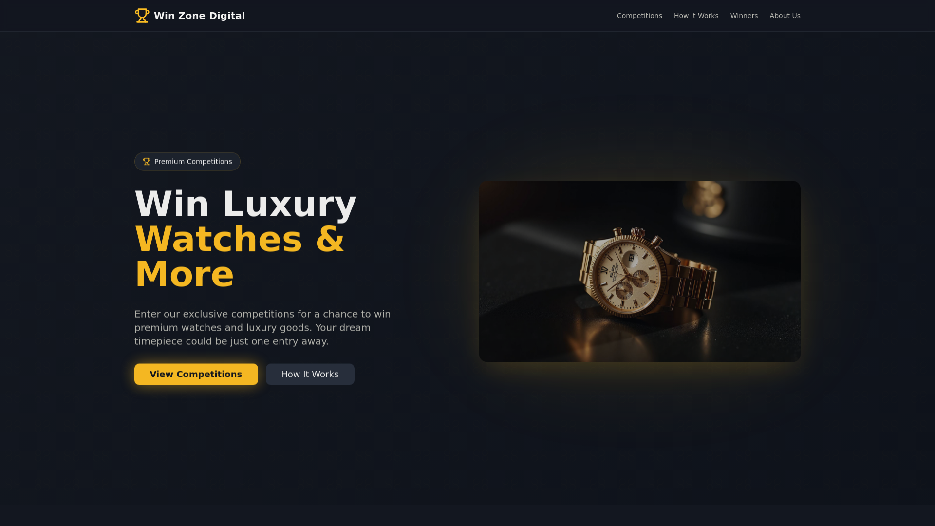 Win Zone Digital - Premium Luxury Watch Competitions