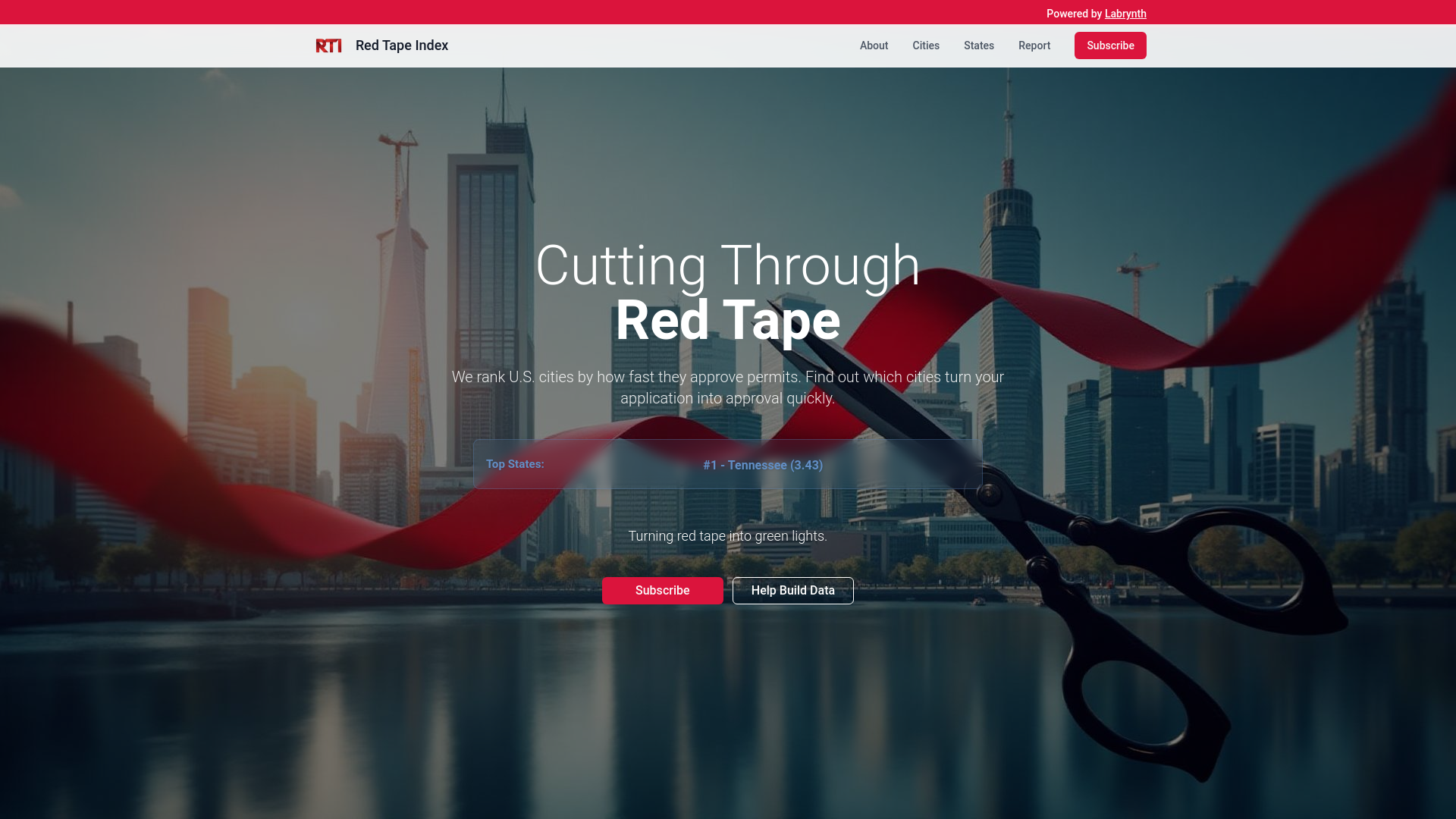 Red Tape Index - Which Cities Approve Permits Fastest?