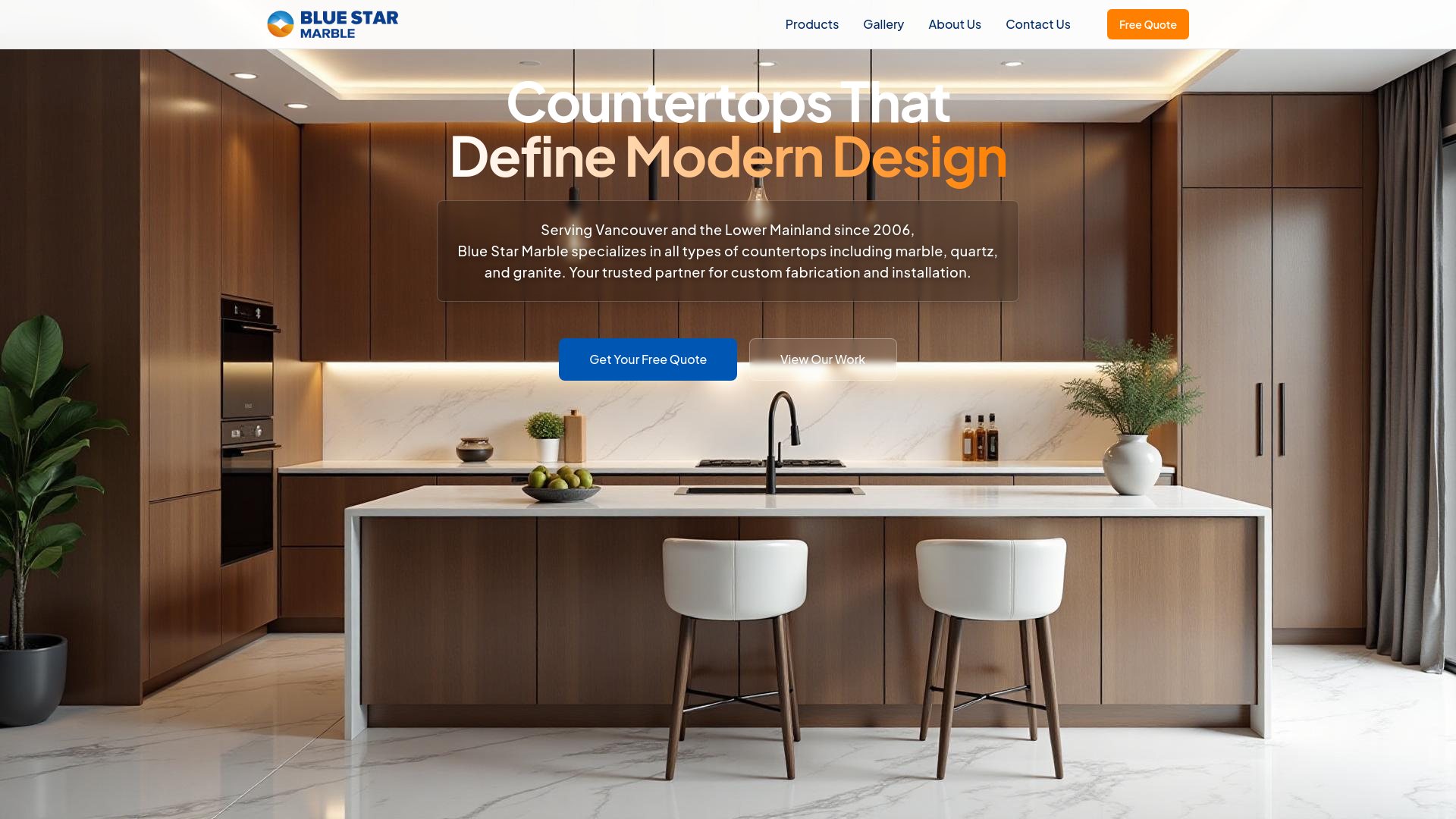 Vancouver Marble & Granite Countertops | Blue Star Marble