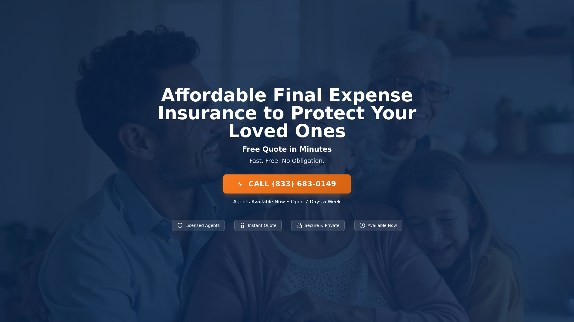 Final Expense Insurance - Final Legacy Benefits | Free Quote Today