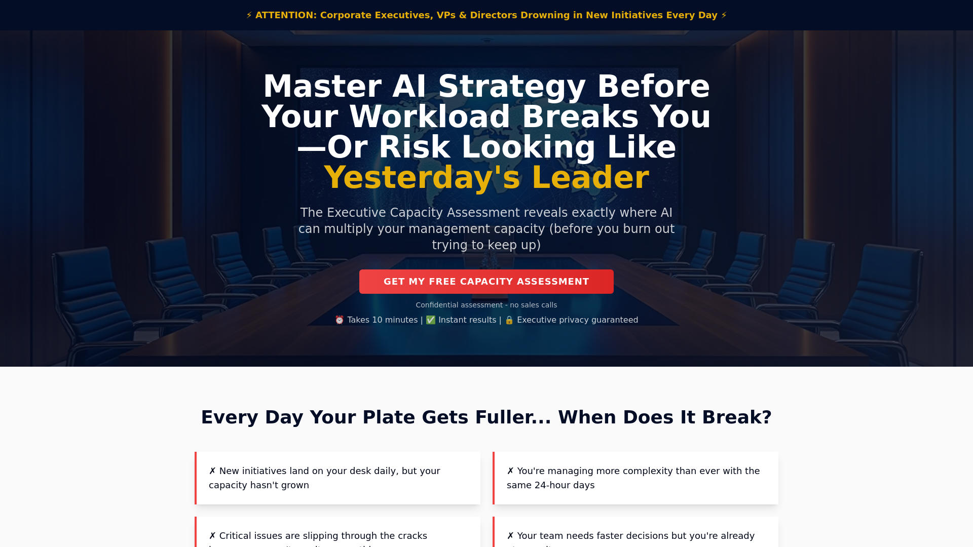 Leaders Perch - Master AI Strategy Before Your Workload Breaks You