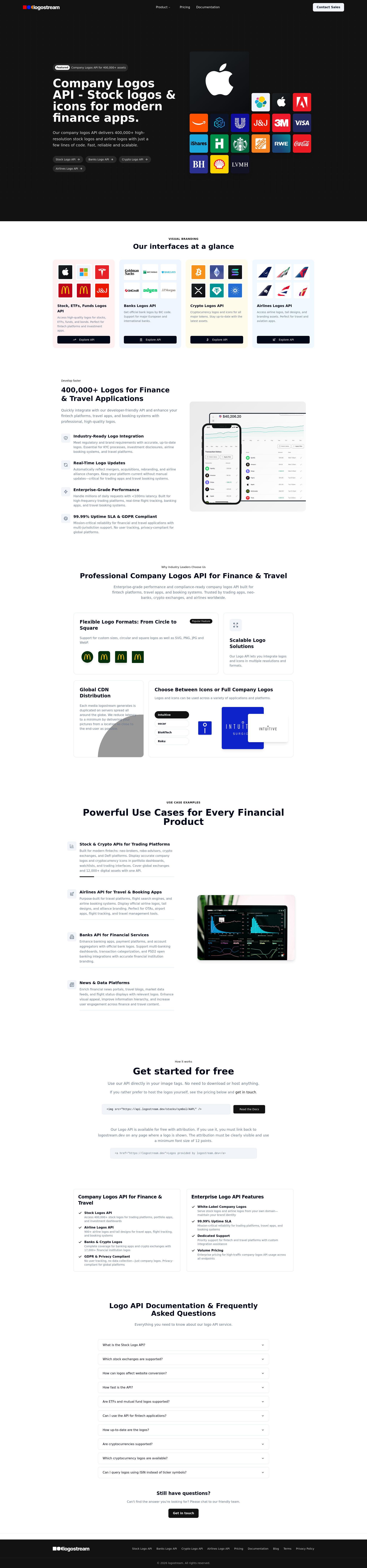 logostream – Company logos & icons for modern travel and finance apps ...