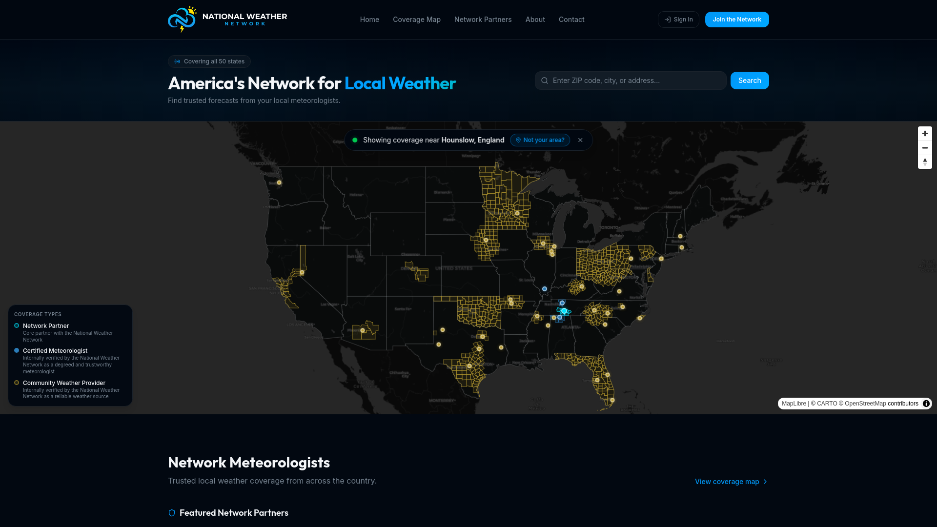 National Weather Network — America's Network for Local Weather