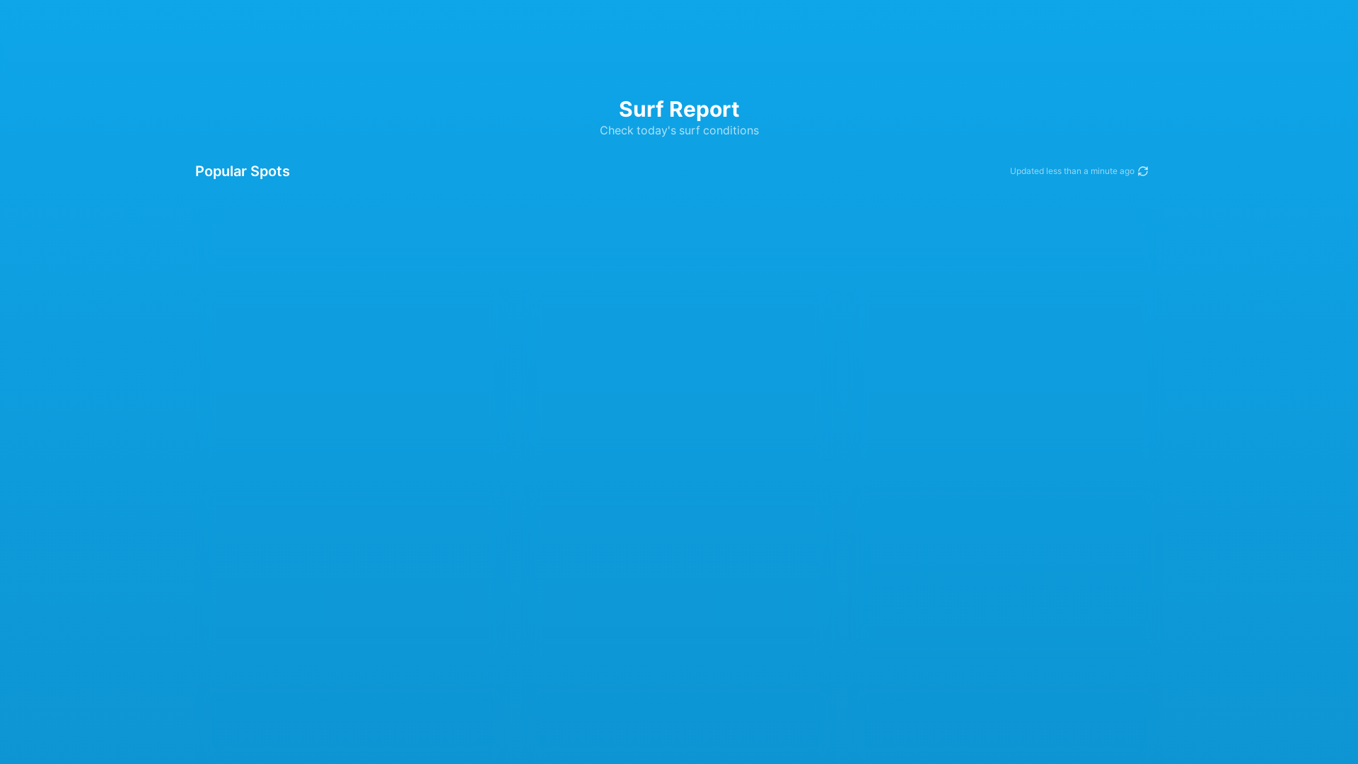 Surf Report Pro