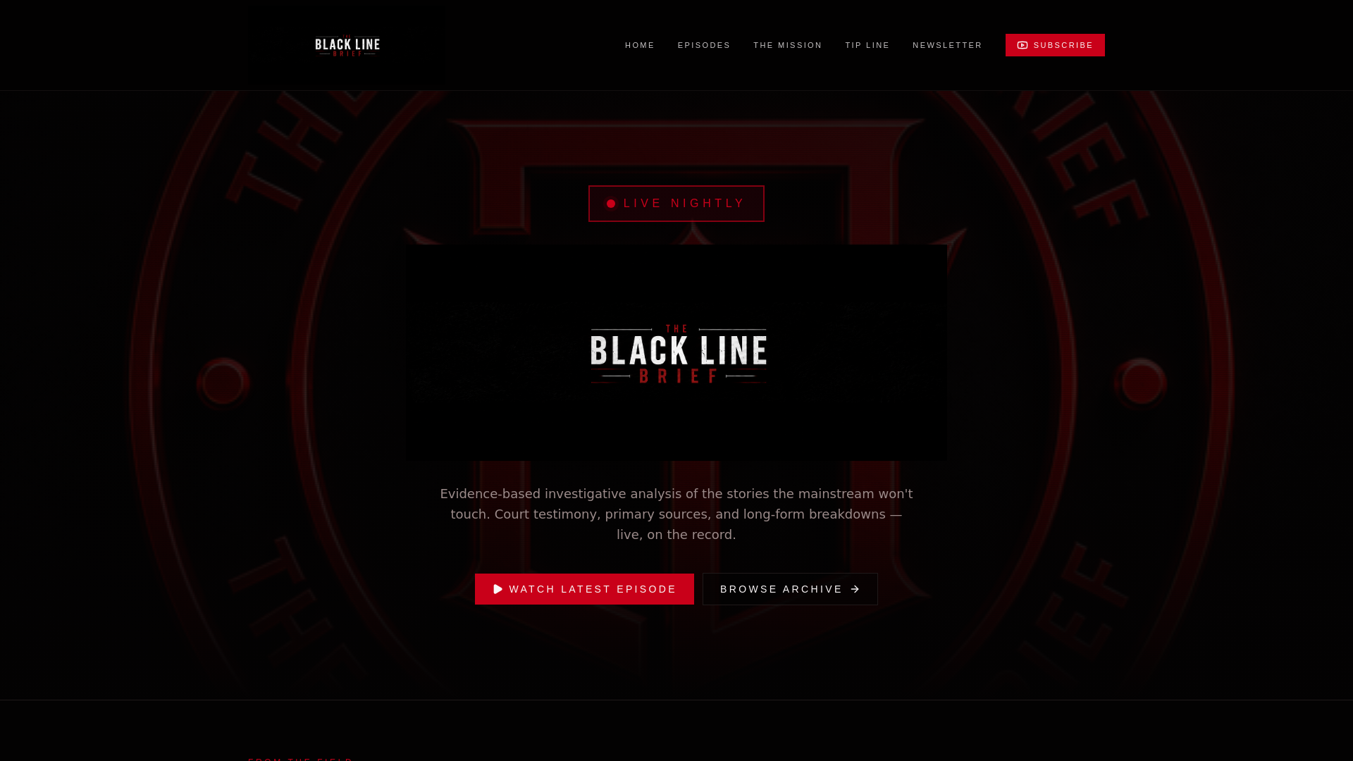 Episodes — The Black Line Brief