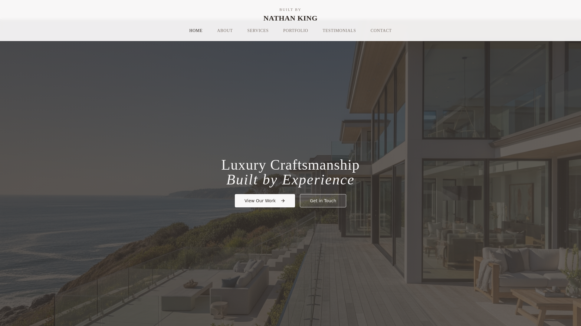 Built by Nathan King | Master Builder | Luxury Construction