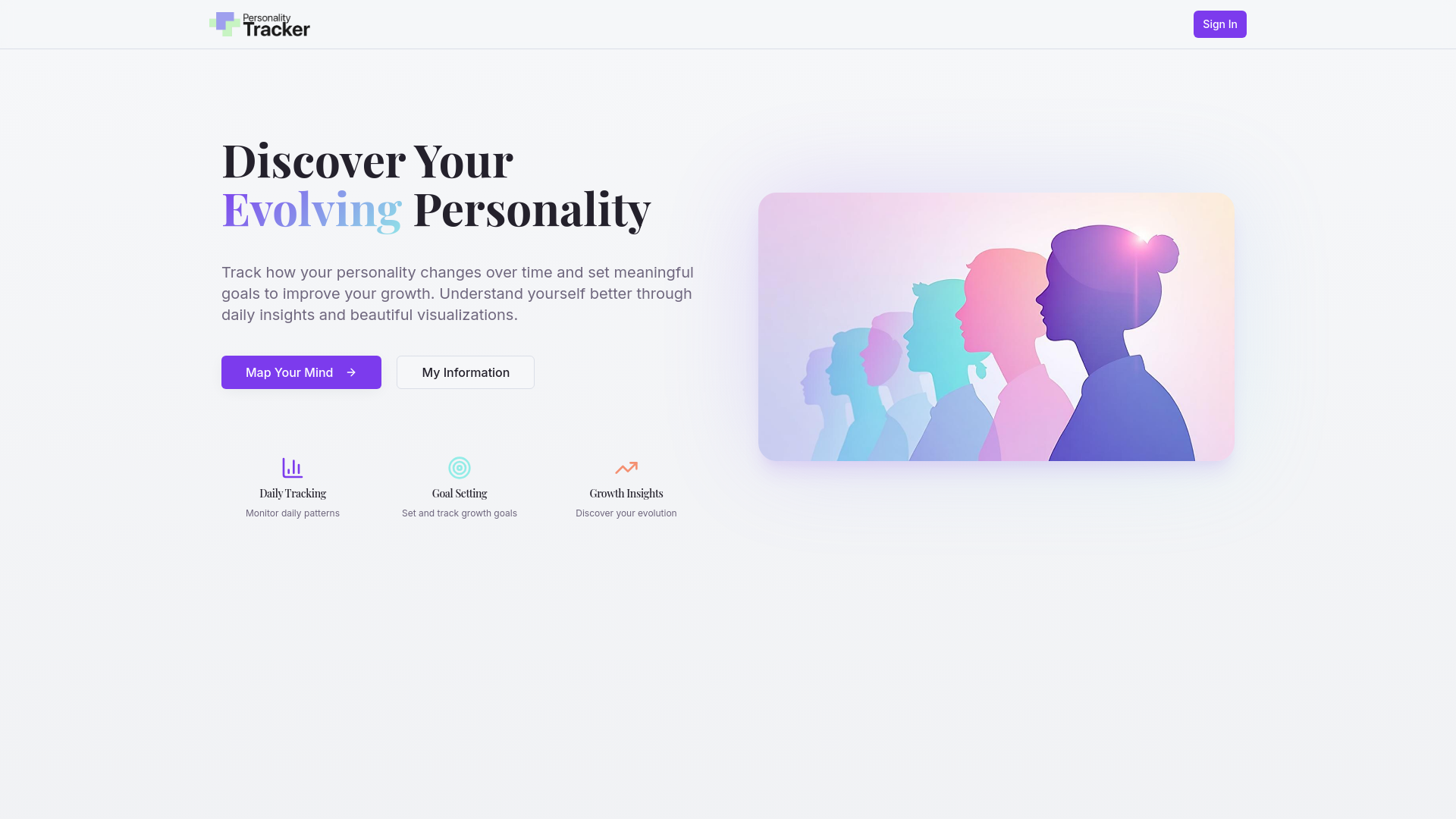 PersonalityTracker - Discover Your Evolving Self