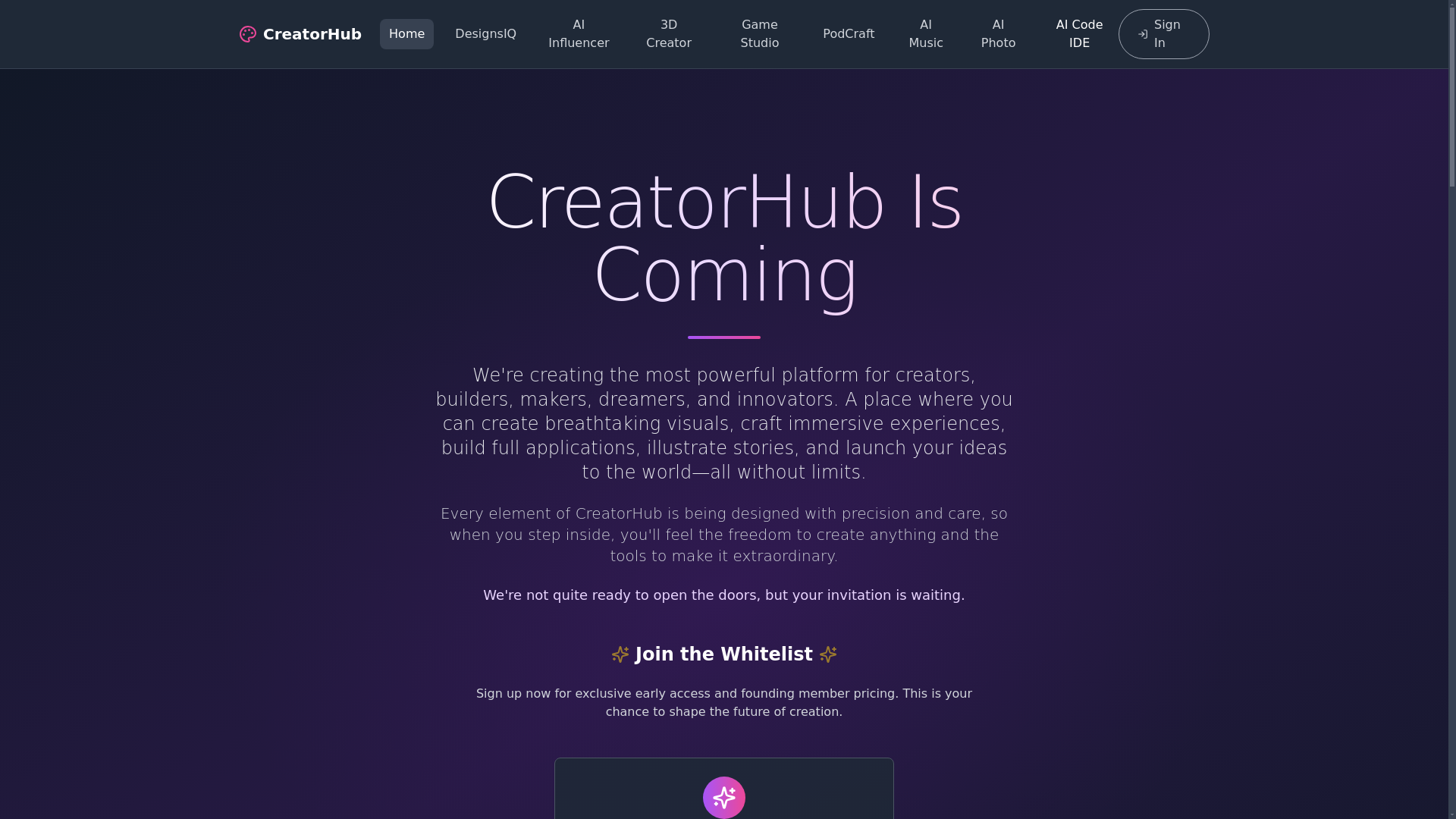 creator-hub-build