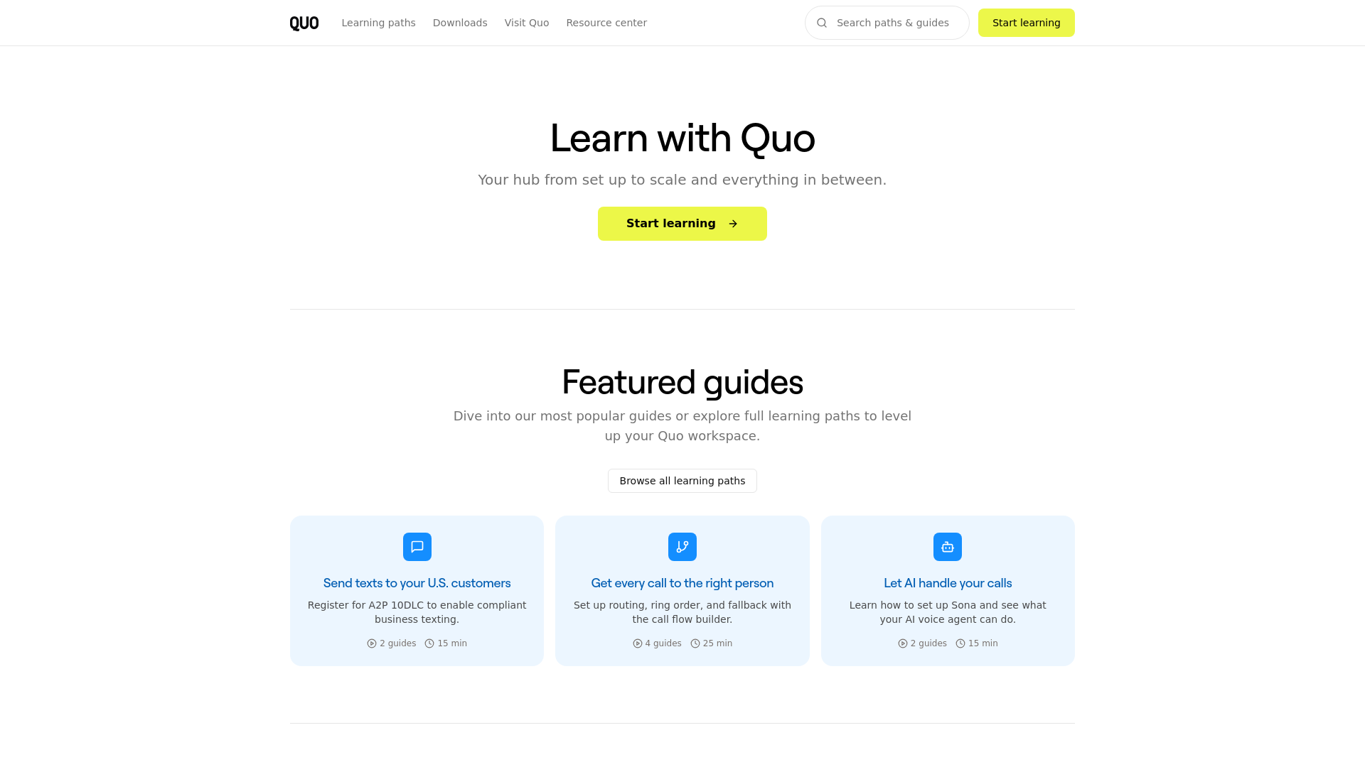 Quo Academy - Learn Quo at Your Own Pace