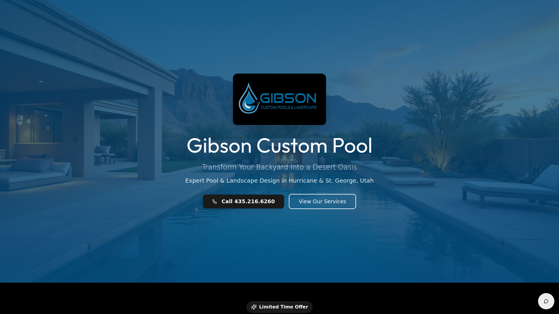 Gibson Custom Pools - Luxury Pool & Landscape Contractor | Hurricane ...