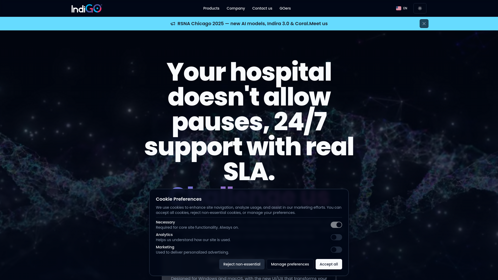 IndiGO — AI‑First Ecosystem for LATAM | EHR, ERP, analytics & genomics