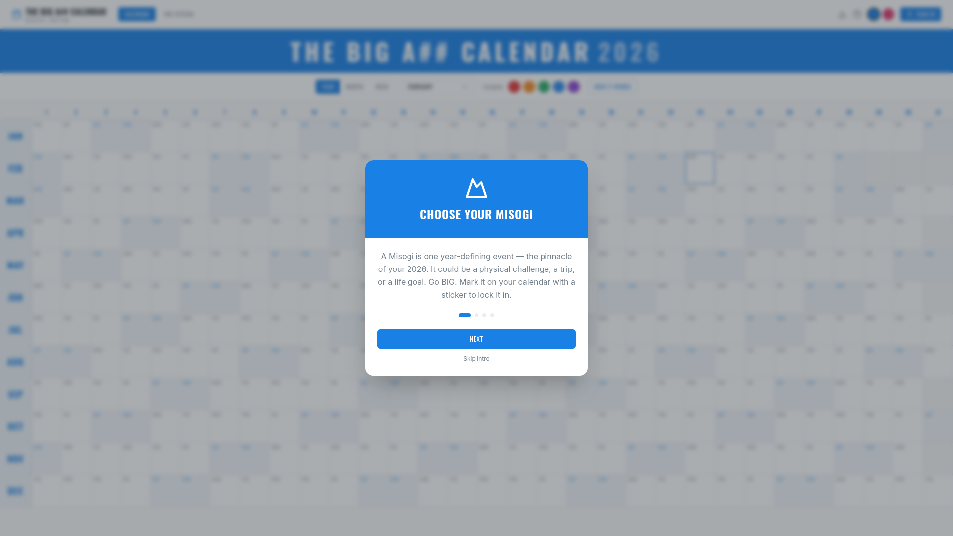 The Big Ass Calendar | Digital Edition – 2026 Year Planner
